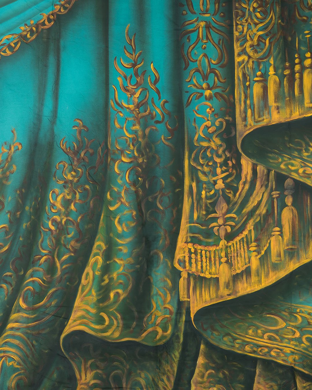 Baroque Backdrops Frames of Renaissance Handpainted Photography Backdrop